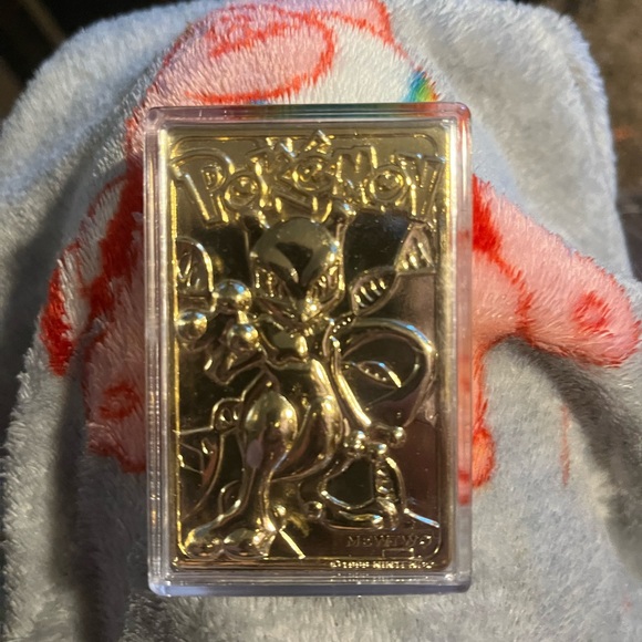 Pokemon | Toys | Mewtwo Pokmon 23k Gold Trading Card | Poshmark